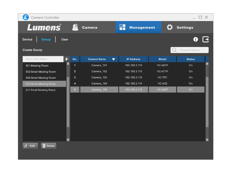 Camera Controller | Lumens